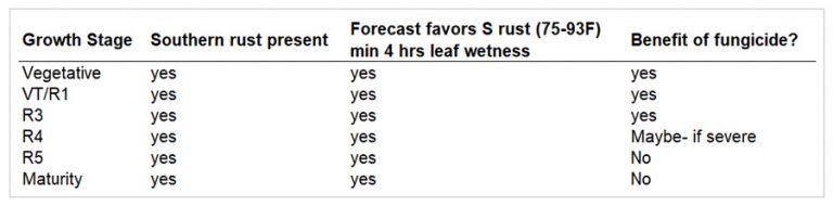 Southern Rust in Corn - Disease Development and Fungicide Use - farmdoc ...