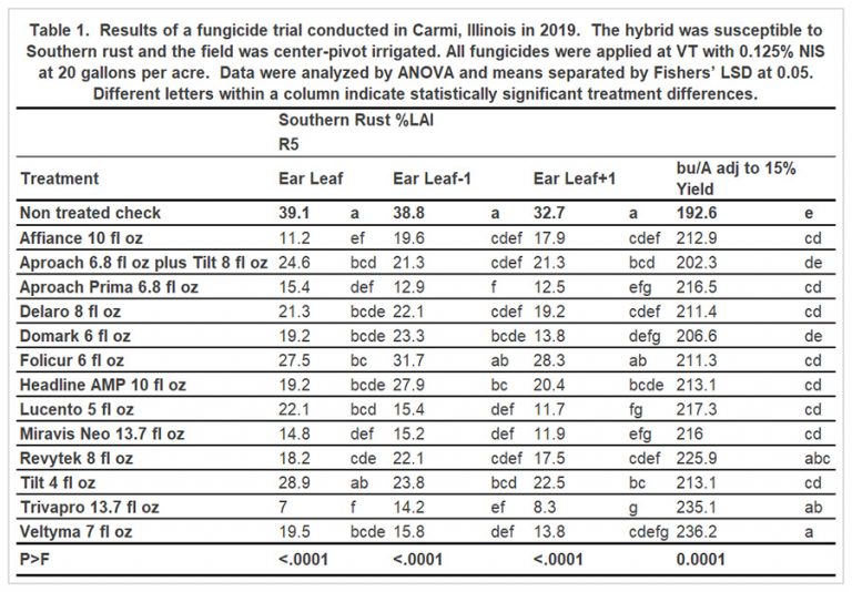 Southern Rust in Corn - Disease Development and Fungicide Use - farmdoc ...