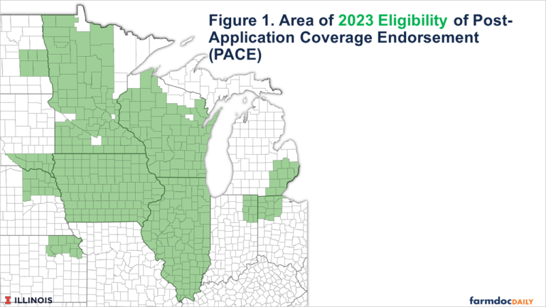 PACE for 2023 - farmdoc daily
