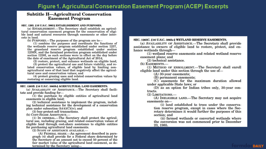 A View of the Farm Bill Through Policy Design, Part 7: ACEP and RCPP ...
