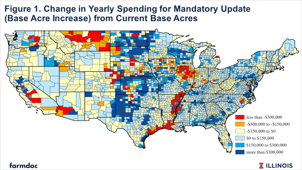 Base Acre Updating in the Next Farm Bill - farmdoc daily